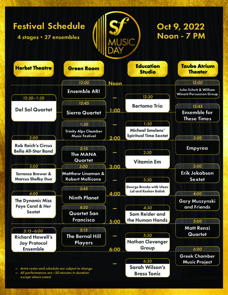 SF Music Day – InterMusic SF